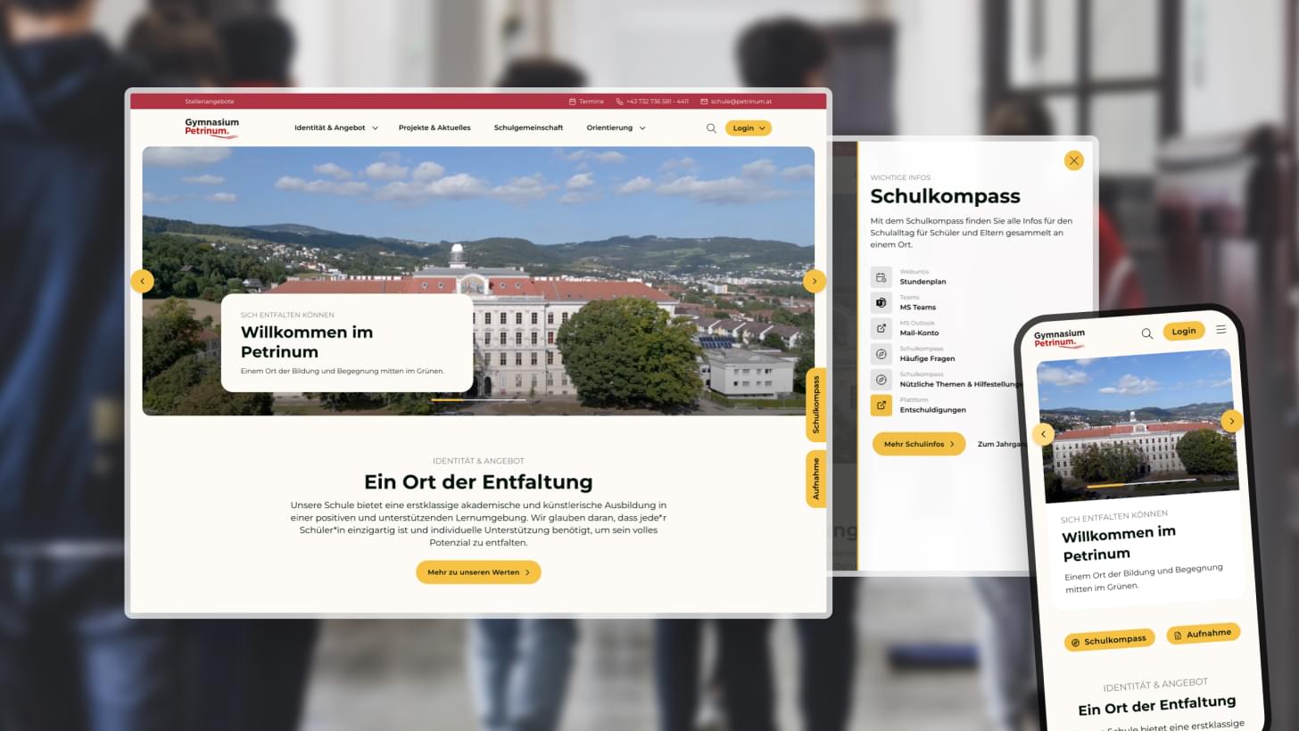 A 'digital ABC' for the Petrinum Episcopal High School in Linz